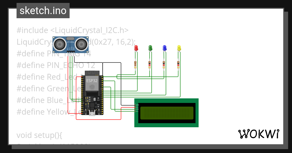 project5 001 - Wokwi ESP32, STM32, Arduino Simulator