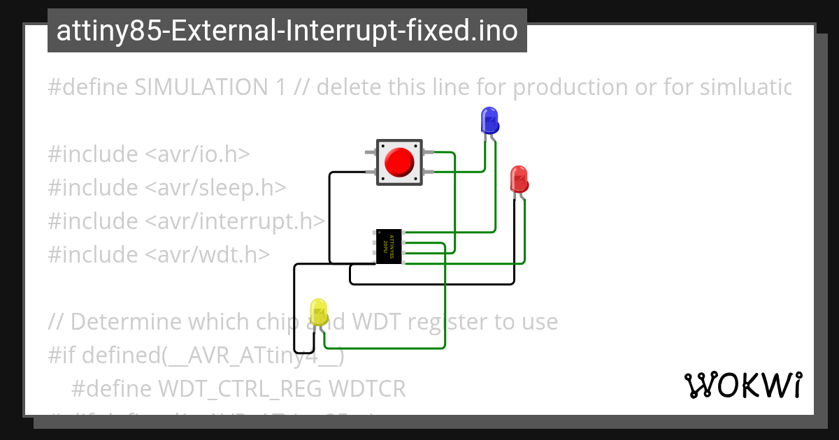 attiny85-expertiment_original - Wokwi ESP32, STM32, Arduino Simulator