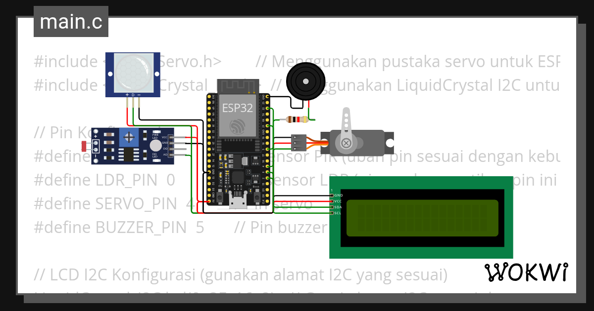Wokwi - Online ESP32, STM32, Arduino Simulator