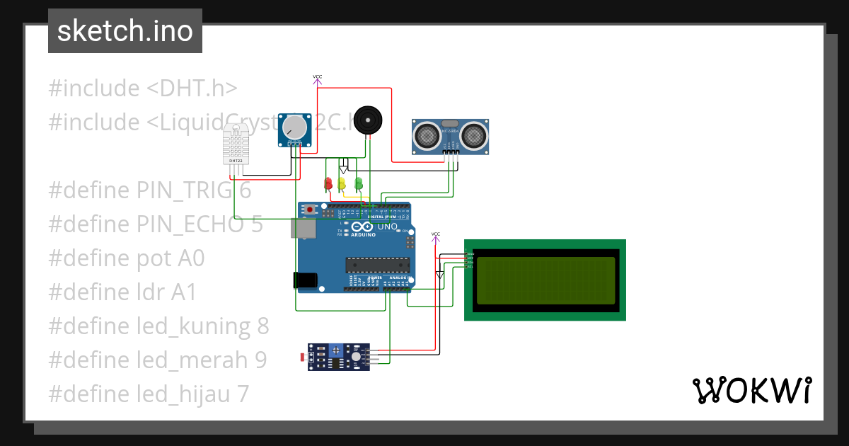 Latihan Cerita A3 - Wokwi ESP32, STM32, Arduino Simulator