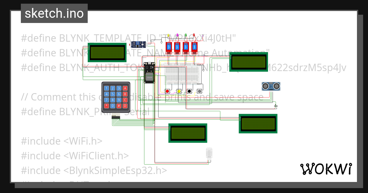 Smart Garden 000 - Wokwi ESP32, STM32, Arduino Simulator