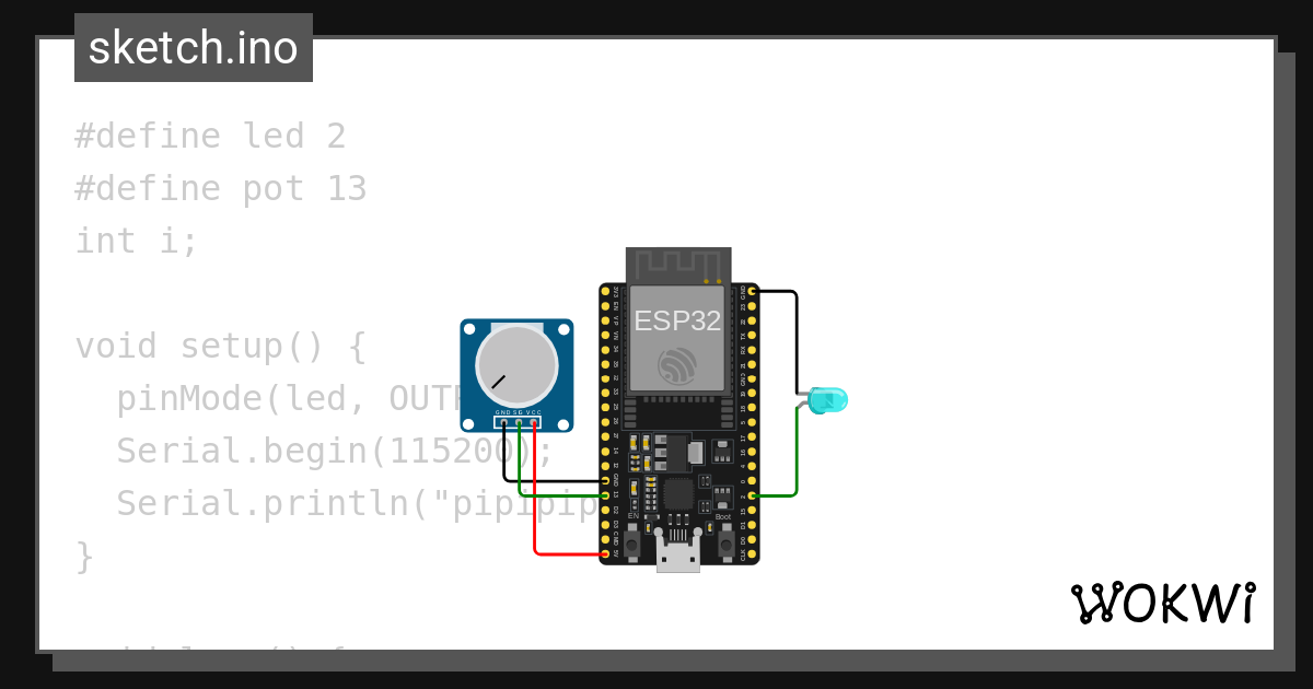Atividade 3 Wokwi Esp32 Stm32 Arduino Simulator 8547