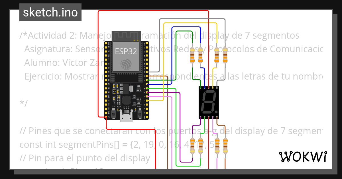 Actividad 2 - Parte I - Wokwi ESP32, STM32, Arduino Simulator