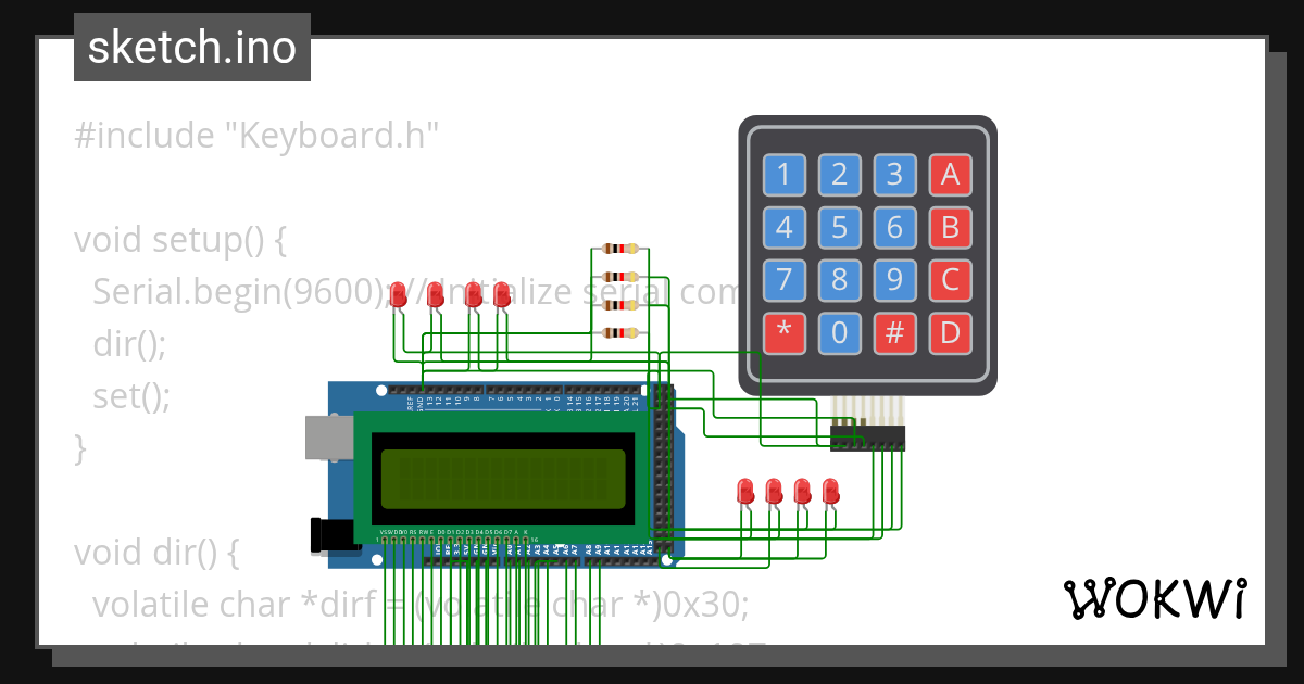 Wokwi - Online ESP32, STM32, Arduino Simulator