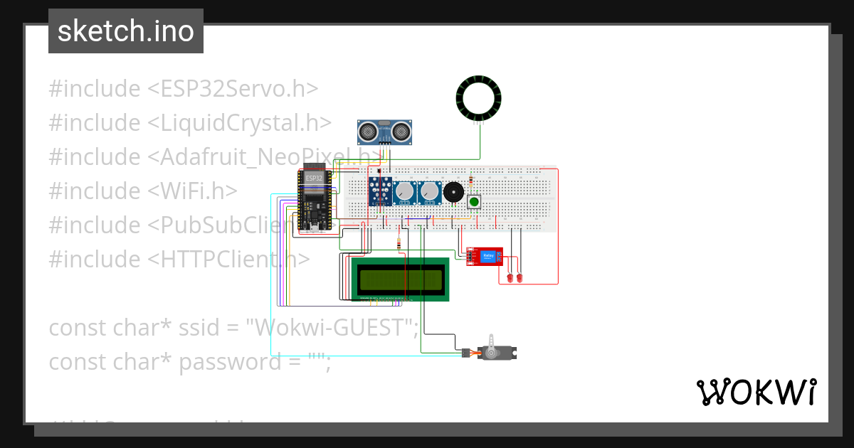 SmartDeviceProject momtez init - Wokwi ESP32, STM32, Arduino Simulator