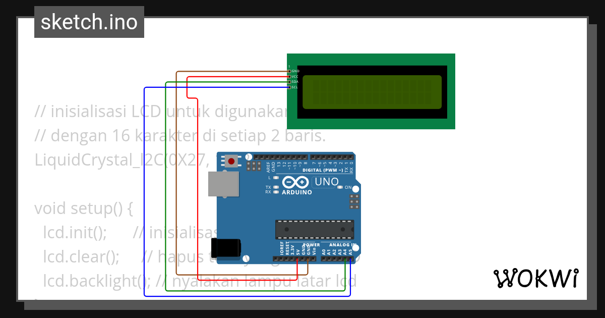 lcd - Wokwi ESP32, STM32, Arduino Simulator