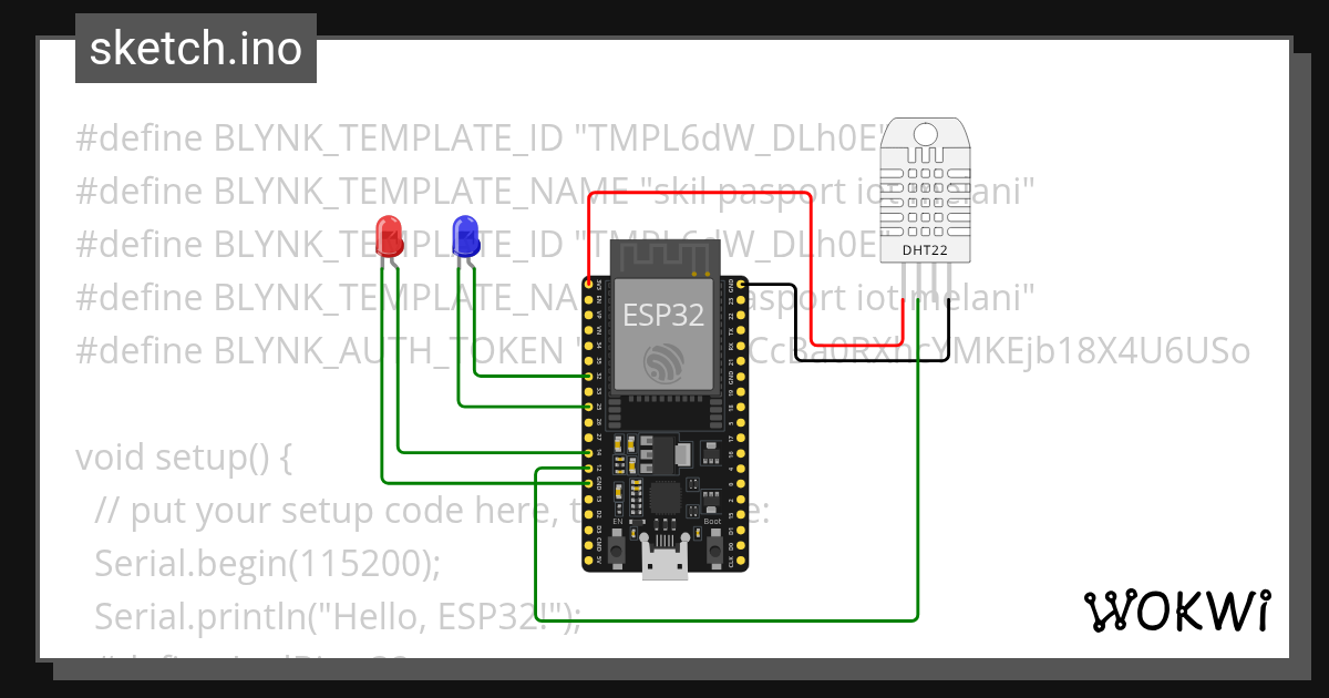 melani - Wokwi ESP32, STM32, Arduino Simulator