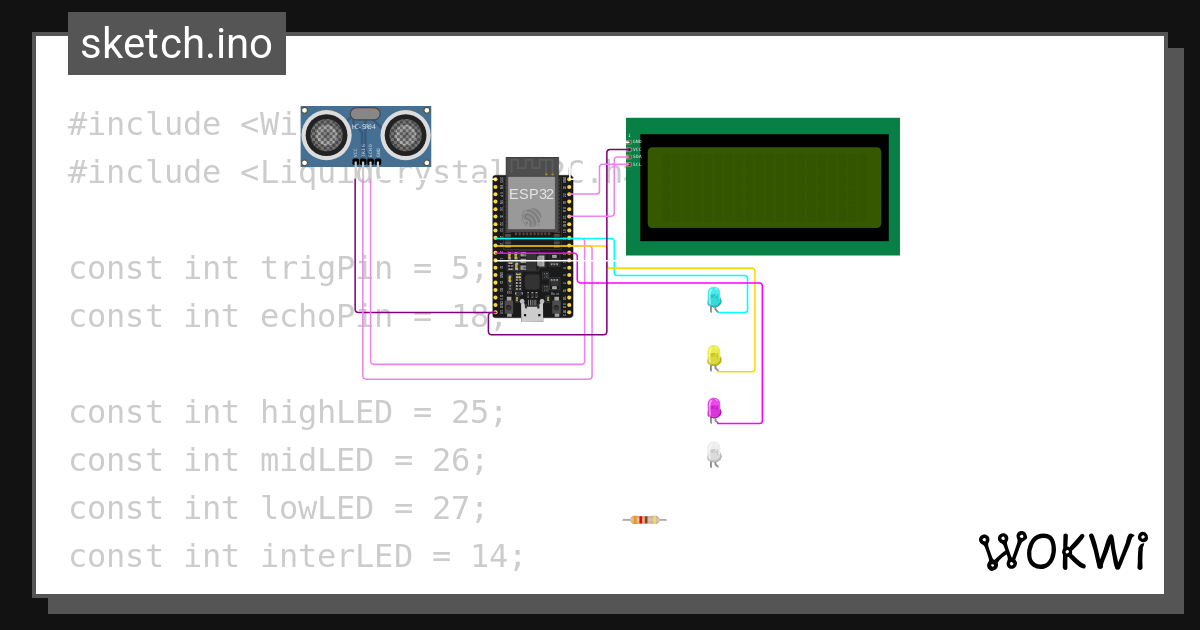 Practica 10 U3 Wokwi Esp32 Stm32 Arduino Simulator