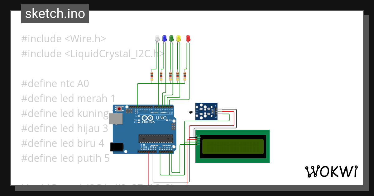 uas - Wokwi ESP32, STM32, Arduino Simulator