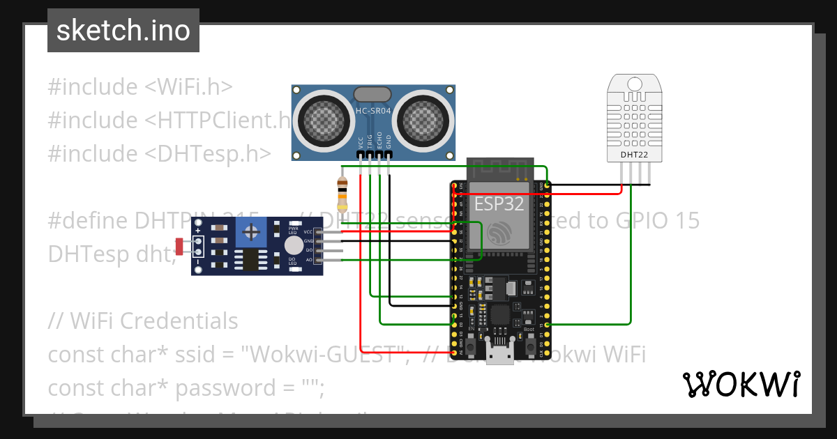 crowd,weather,streetlighting (srp ) - Wokwi ESP32, STM32, Arduino Simulator