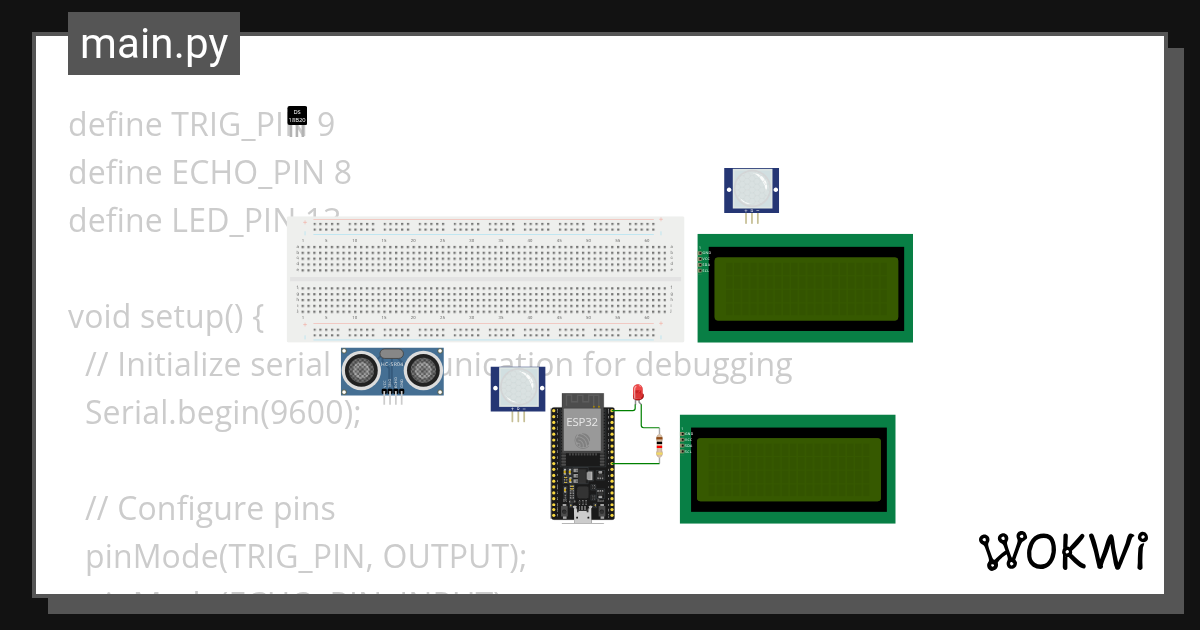 Weather Logger - Wokwi ESP32, STM32, Arduino Simulator