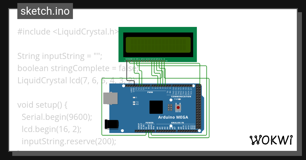 Displayfromserial Wokwi Esp32 Stm32 Arduino Simulator 5201