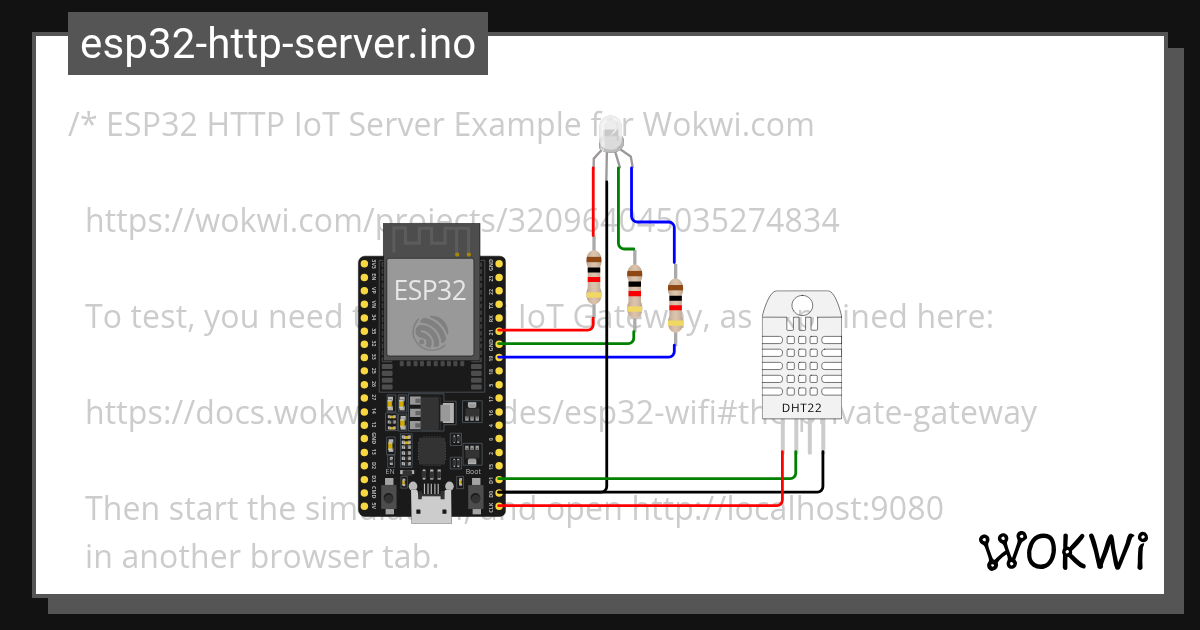 ESP32 HTTP Server Copy - Wokwi ESP32, STM32, Arduino Simulator