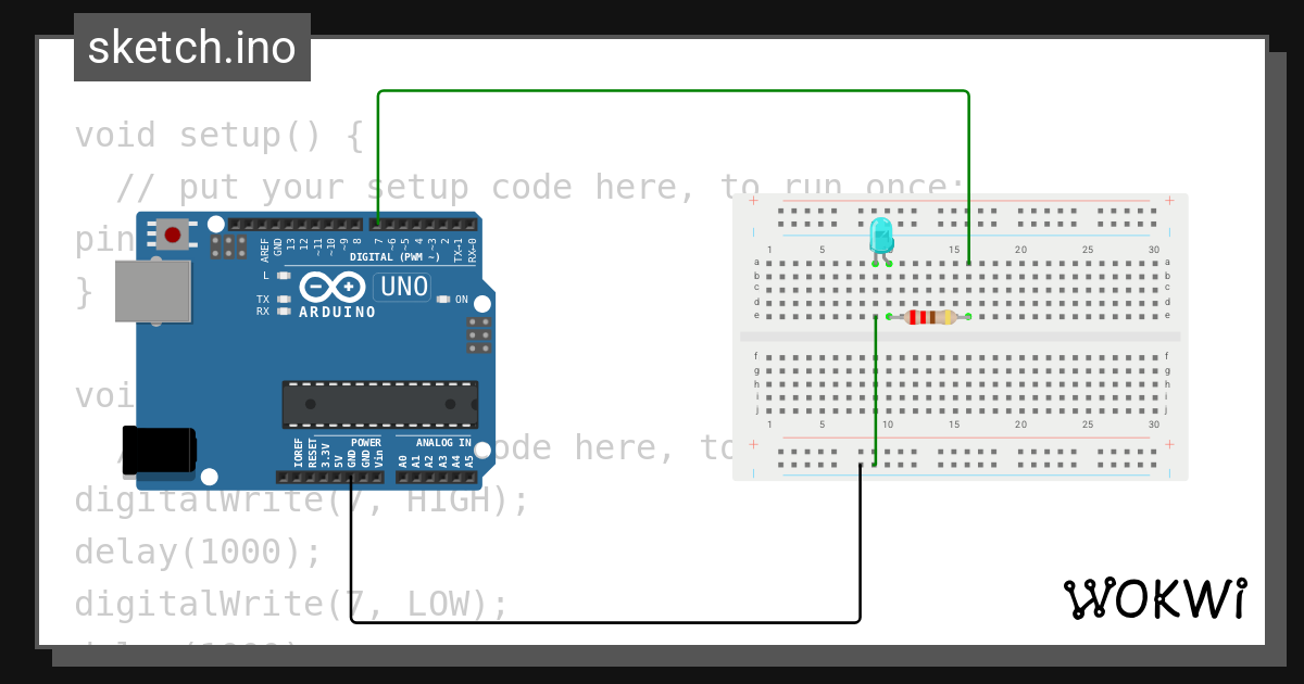 Aufgabe2blink Wokwi Esp32 Stm32 Arduino Simulator 9169