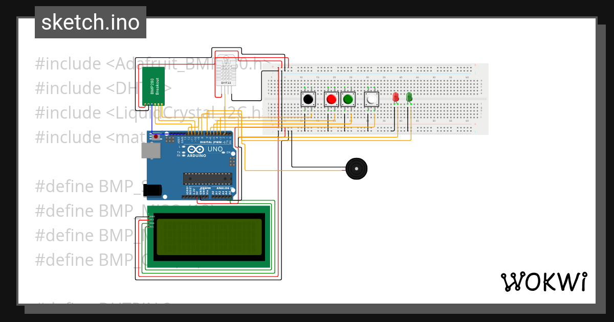 WeatherStation by Amrin Nursultan - Wokwi ESP32, STM32, Arduino Simulator