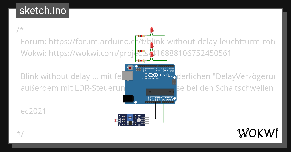 RoterSand IV - Wokwi ESP32, STM32, Arduino Simulator