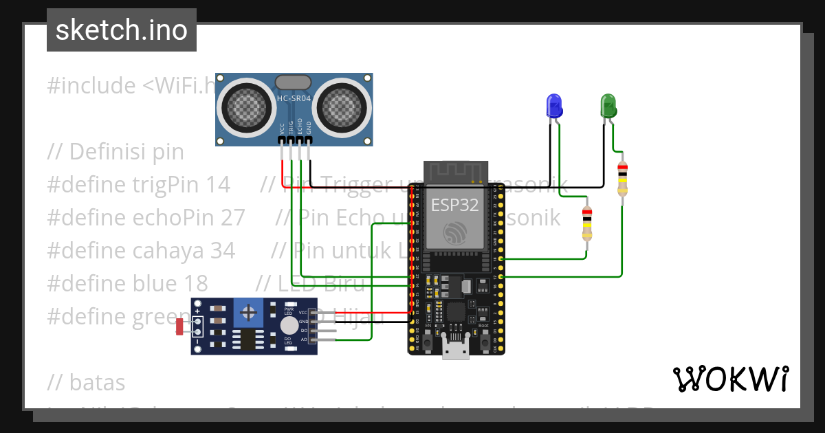 Wokwi - Online ESP32, STM32, Arduino Simulator