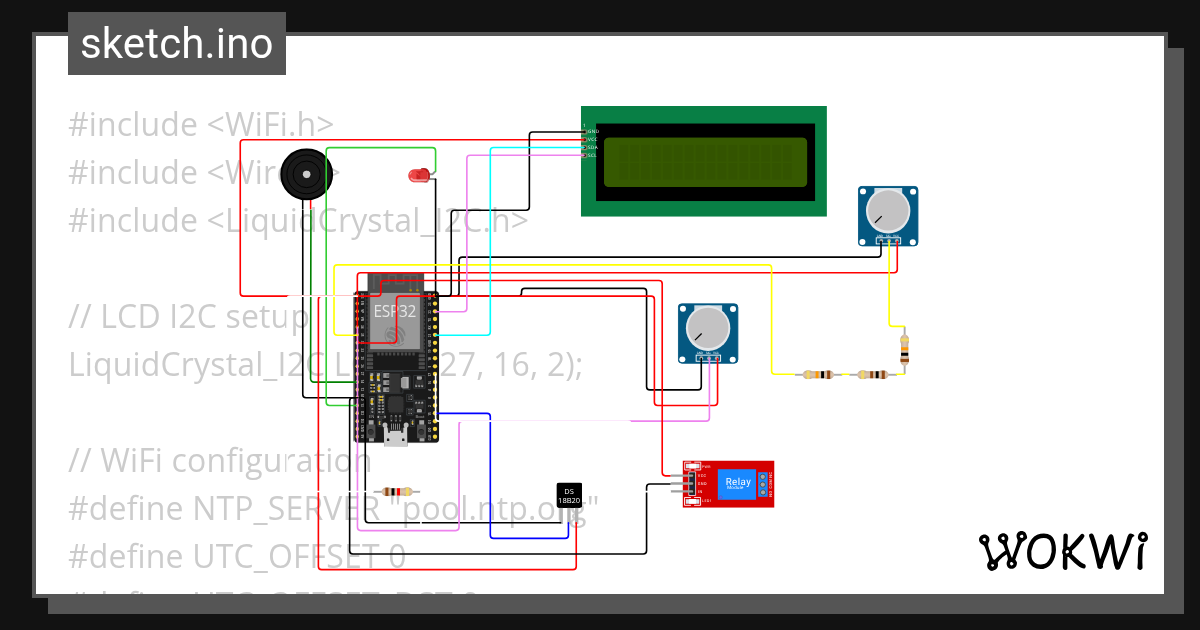 FYP IOT - Wokwi ESP32, STM32, Arduino Simulator