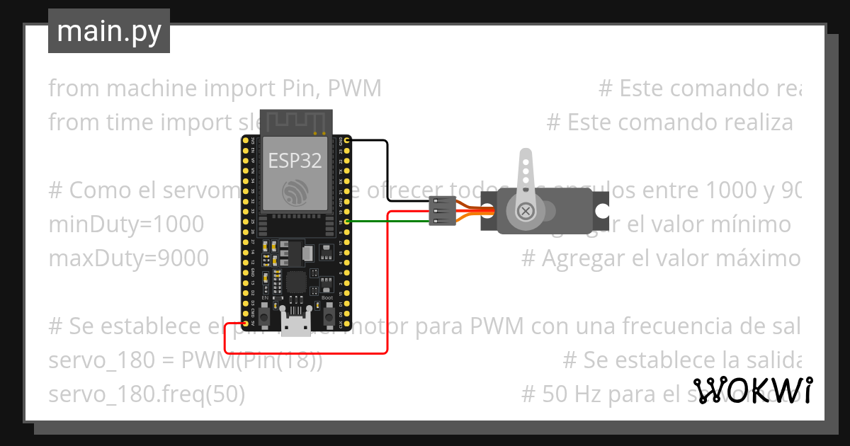 servoPY - Joel - Wokwi ESP32, STM32, Arduino Simulator