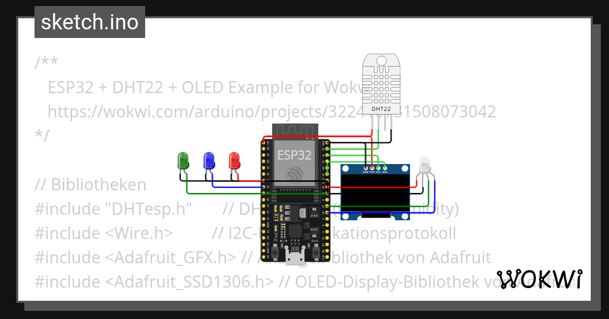 Wokwi - Online ESP32, STM32, Arduino Simulator
