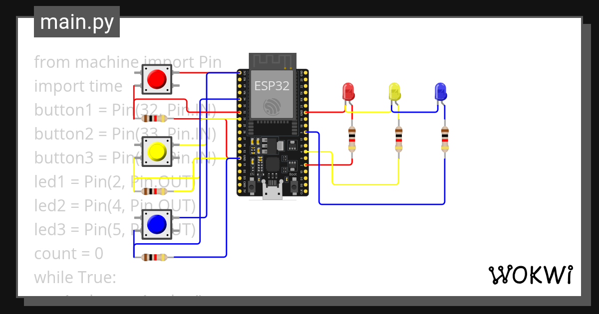 Wokwi - Online ESP32, STM32, Arduino Simulator