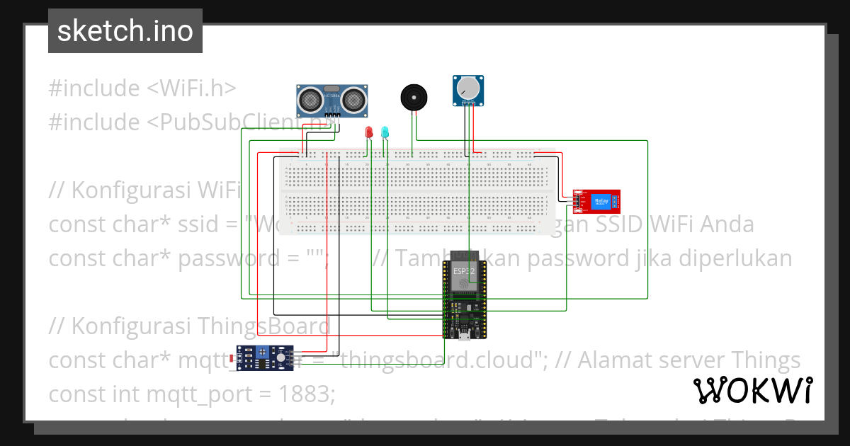 dana pohan - Wokwi ESP32, STM32, Arduino Simulator