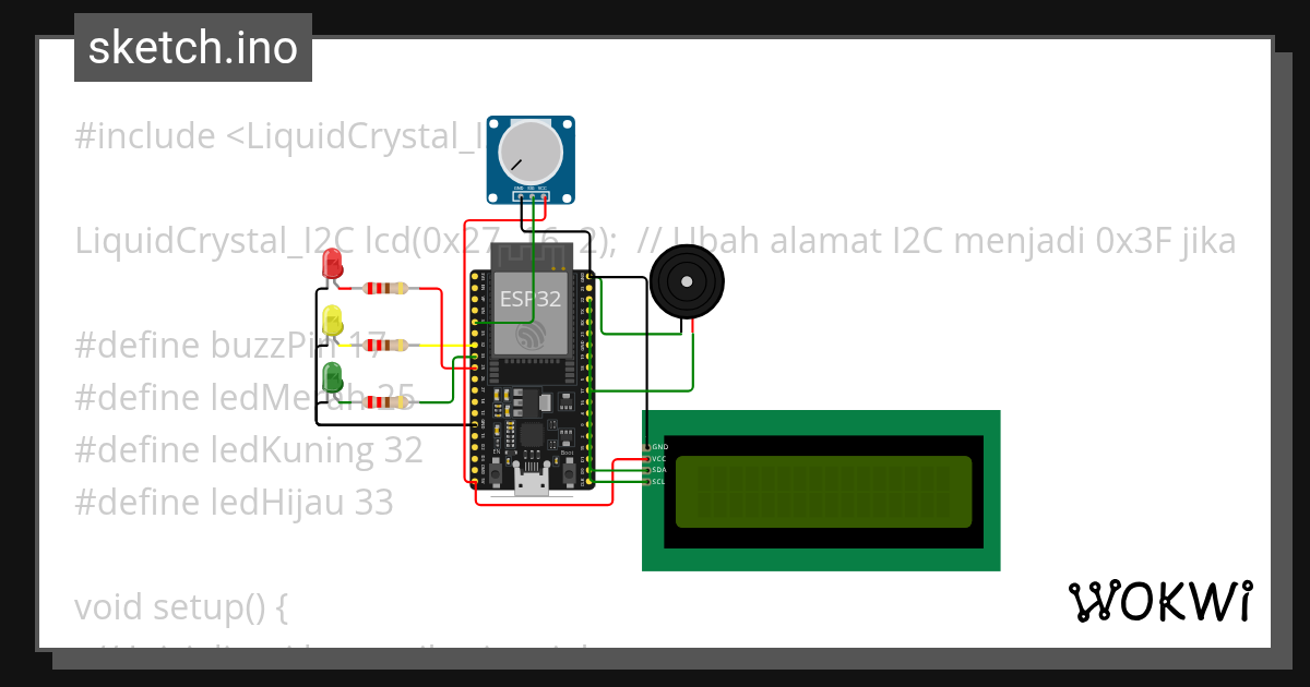 TREADMILL HEART RATE - Wokwi ESP32, STM32, Arduino Simulator