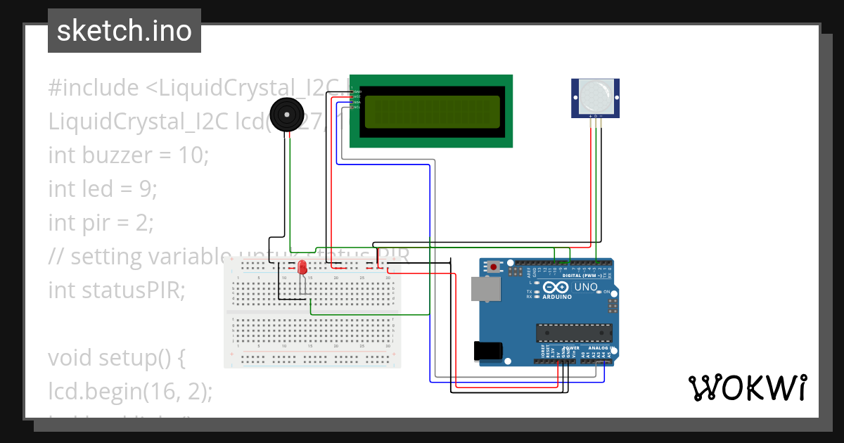 Proyek ke 9 - Wokwi ESP32, STM32, Arduino Simulator