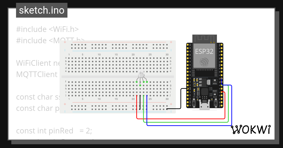 LED-RGB-reconnect - Wokwi ESP32, STM32, Arduino Simulator