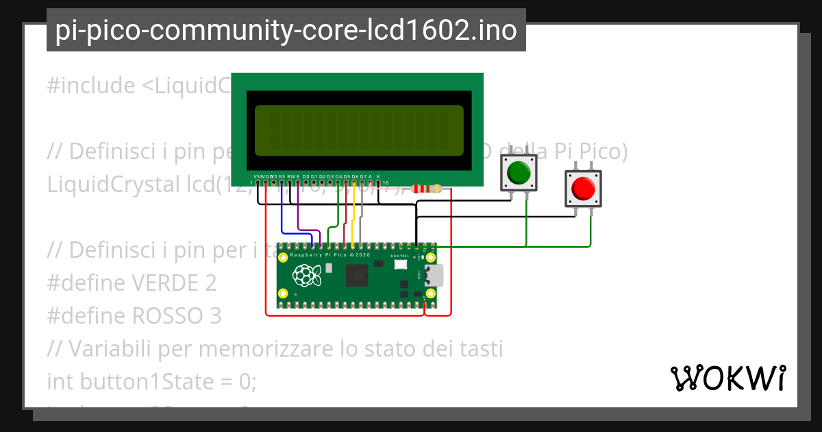 Pi Pico Community Core O Copy 3 Wokwi Esp32 Stm32 Arduino Simulator 