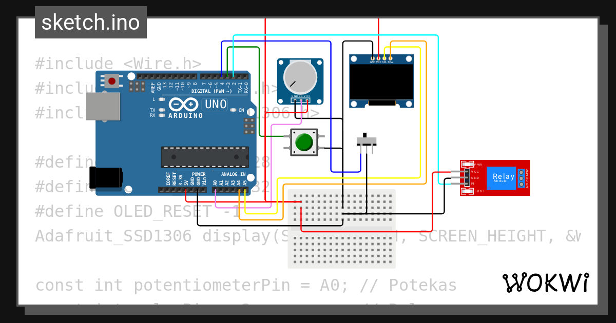 Injector Tester By Relay Wokwi Esp32 Stm32 Arduino Simulator 7812