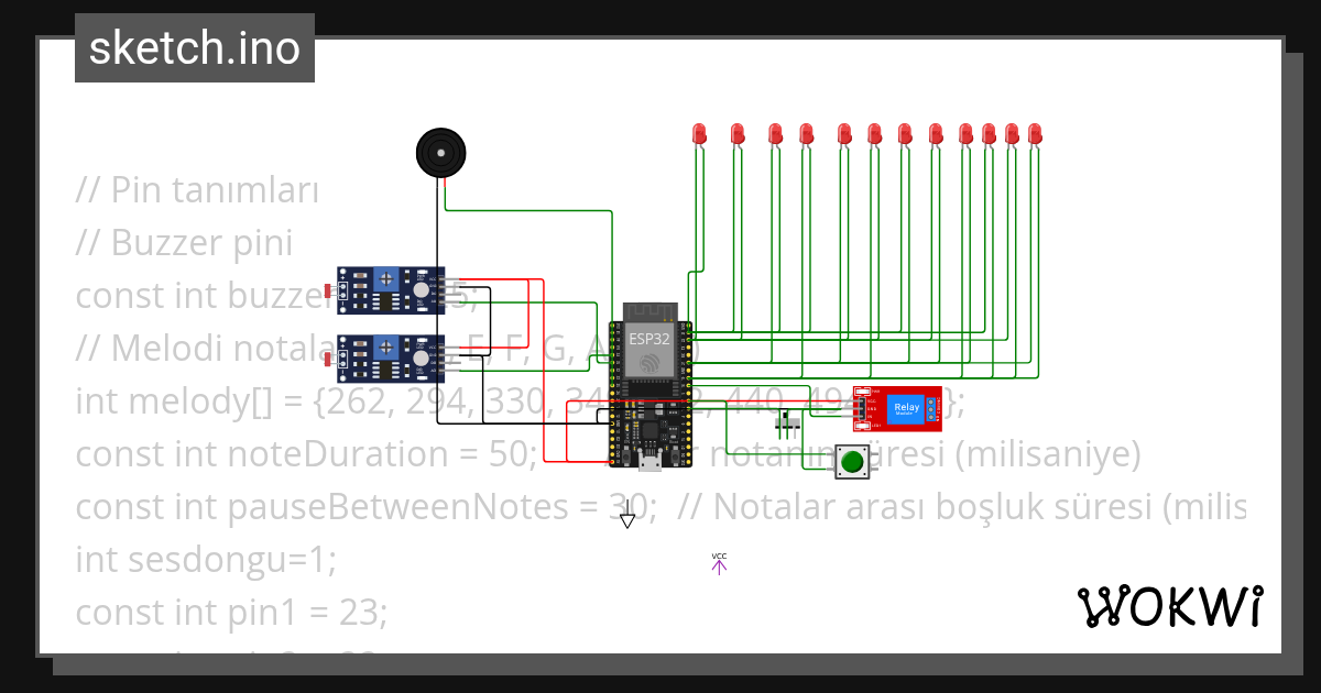 Wokwi - Online ESP32, STM32, Arduino Simulator
