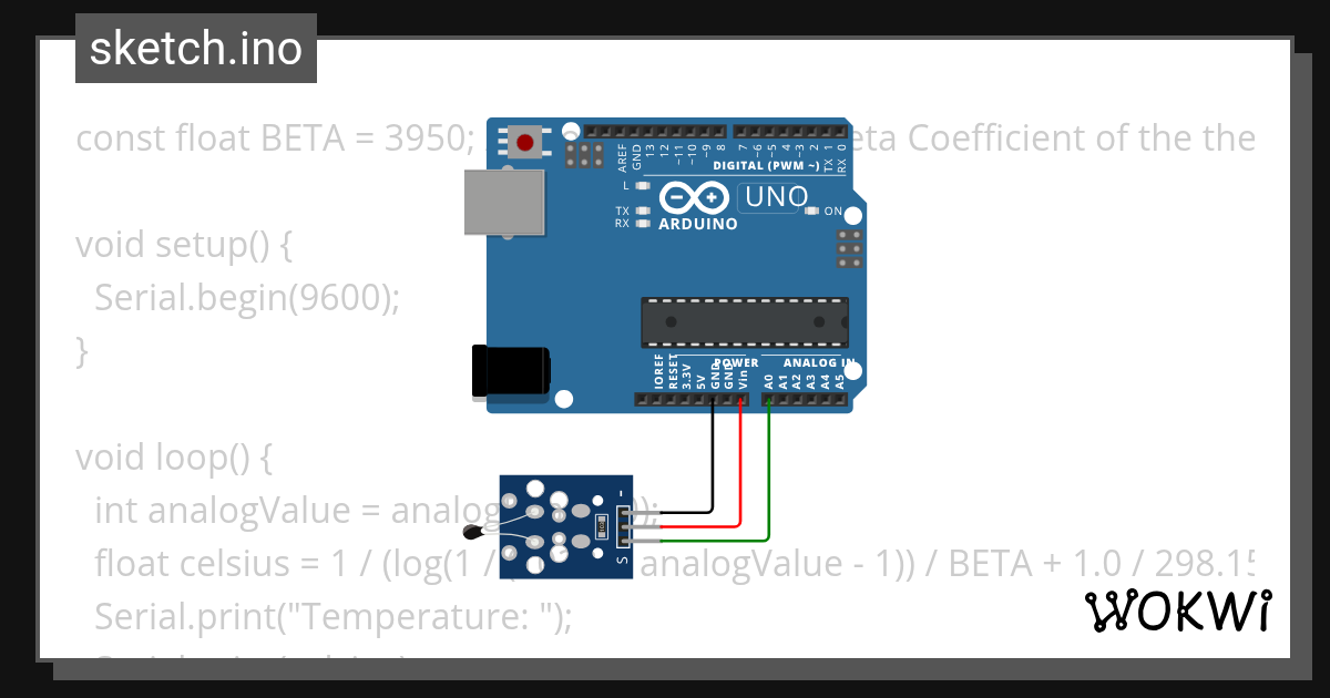 TD1 - Exo 1 : Capture the temperature of a room and display it on a ... TD1 - Exo 1 : Capture the temperature of a room and display it on a ...