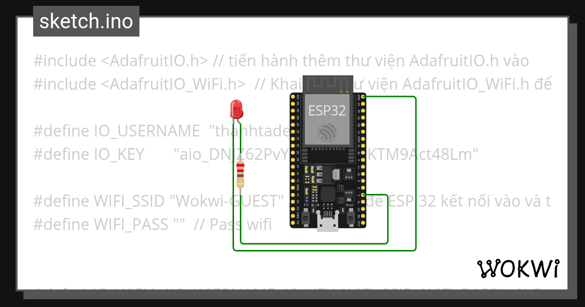 MTQQ_LED - Wokwi ESP32, STM32, Arduino Simulator