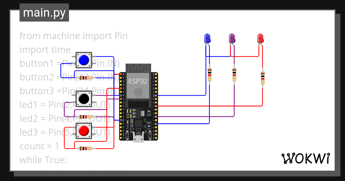 Wokwi - Online ESP32, STM32, Arduino Simulator