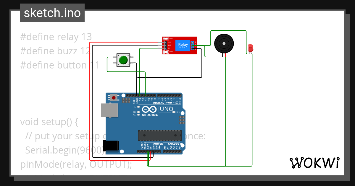 Buttonrelaykh Wokwi Esp32 Stm32 Arduino Simulator 