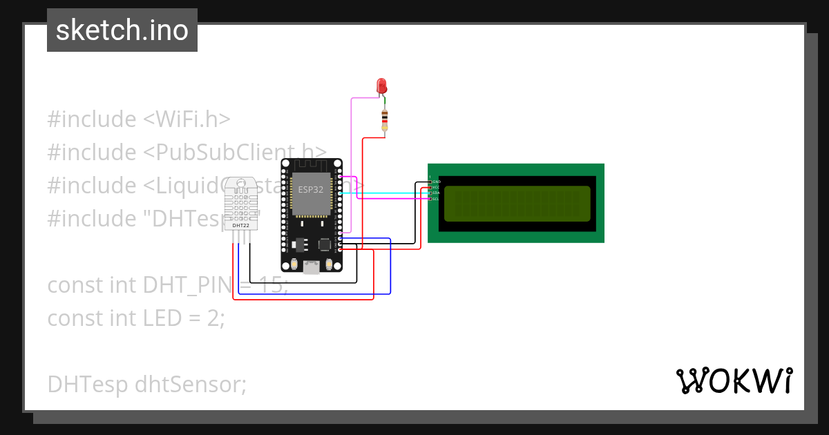 MQTT - Wokwi ESP32, STM32, Arduino Simulator