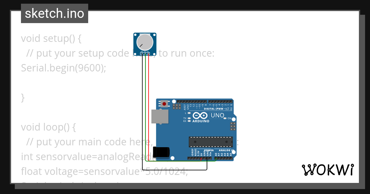 Analog voltage converter - Wokwi ESP32, STM32, Arduino Simulator Analog voltage converter - Wokwi ESP32, STM32, Arduino Simulator