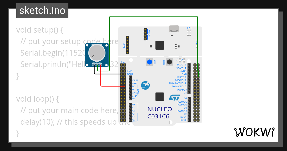 Wokwi - Online ESP32, STM32, Arduino Simulator
