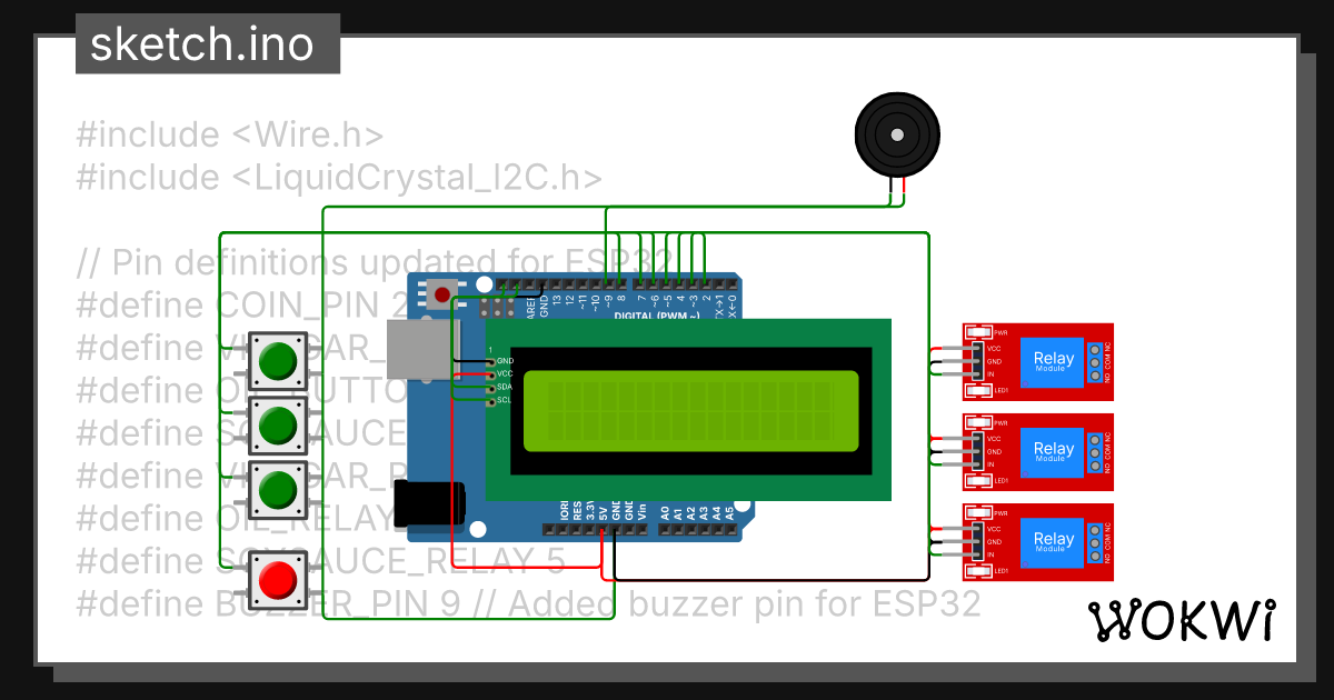 Wokwi - Online ESP32, STM32, Arduino Simulator