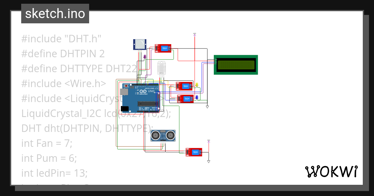 DHT - Wokwi ESP32, STM32, Arduino Simulator