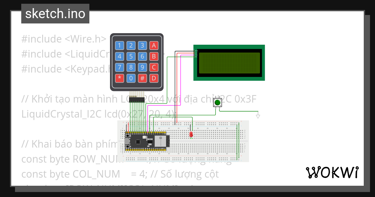 LẬP TRÌNH NHÚNG - Wokwi ESP32, STM32, Arduino Simulator