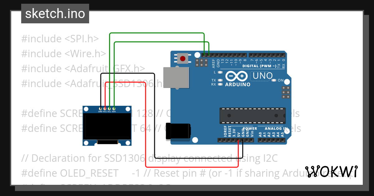 oled - Wokwi ESP32, STM32, Arduino Simulator