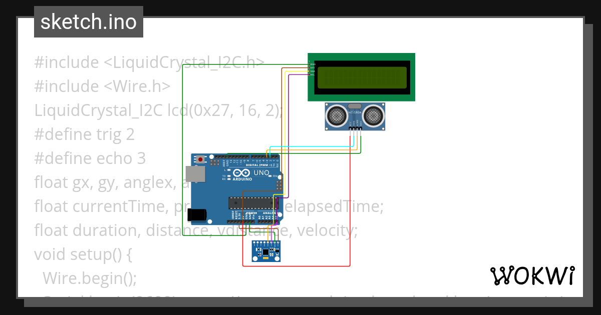 gyro thingy - Wokwi ESP32, STM32, Arduino Simulator