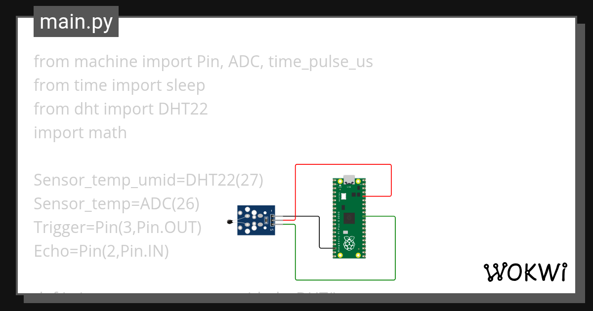 Sensor(NTC) - Wokwi ESP32, STM32, Arduino Simulator
