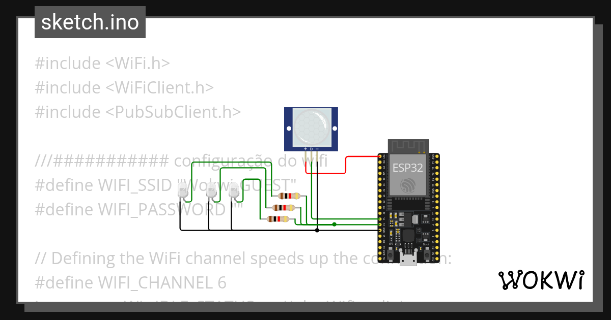 Projeto ESP32 - Wokwi ESP32, STM32, Arduino Simulator