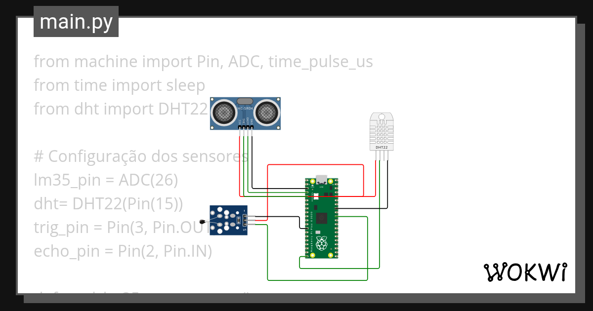 prova alvaro - Wokwi ESP32, STM32, Arduino Simulator