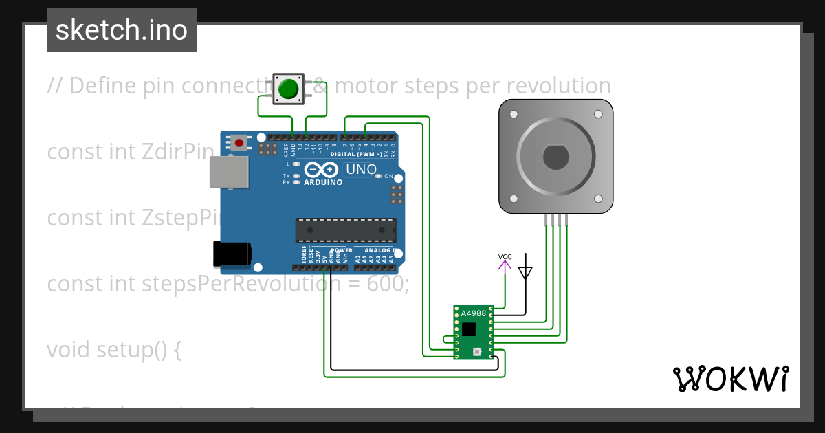 Claw - Z Axis - Wokwi ESP32, STM32, Arduino Simulator