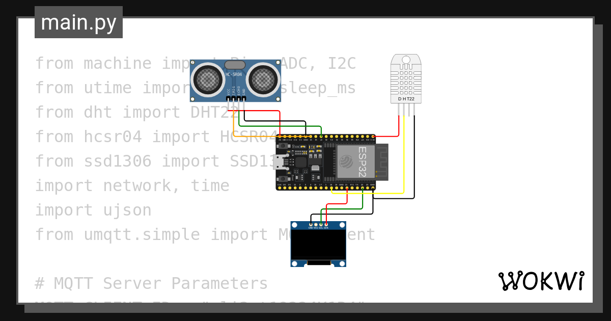 Sensorespantalla Wokwi Esp32 Stm32 Arduino Simulator 0958