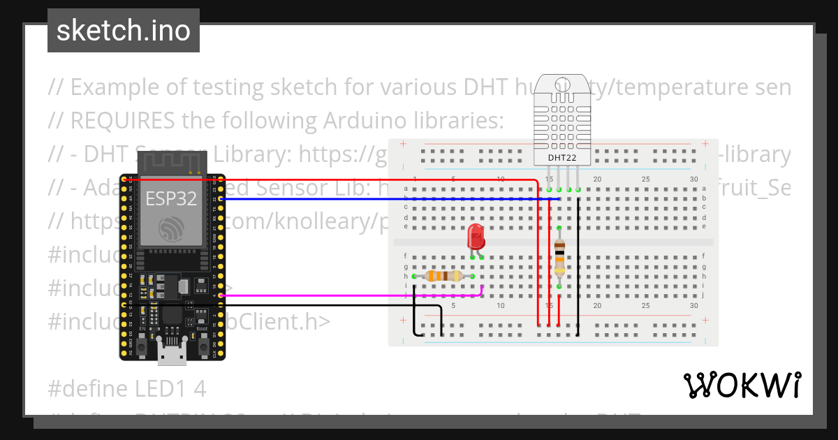 Wokwi - Online ESP32, STM32, Arduino Simulator
